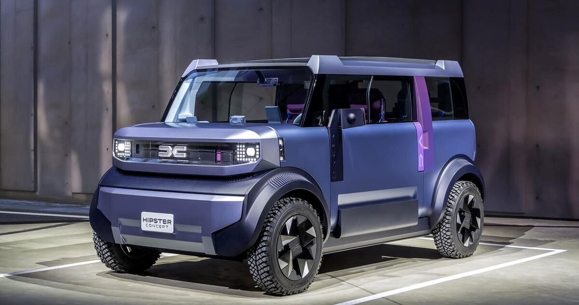 Dacia unveils Hipster prototype as the "ultra-affordable, ultra ...