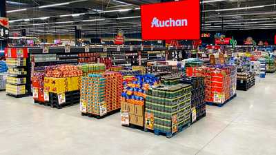 Auchan Romania marks 18 years: 440+ stores, low prices, and major ...